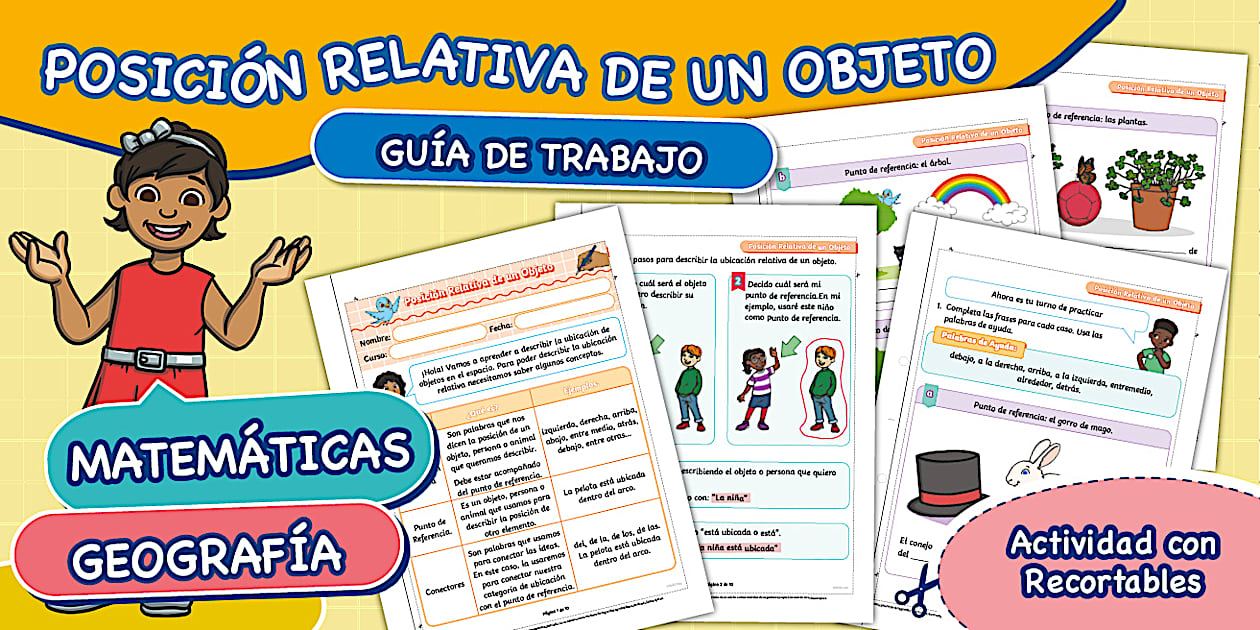 Guía | Ubicación Relativa | Matemáticas | Geografía