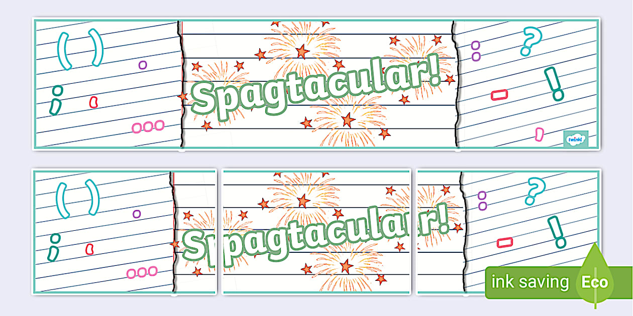 Spagtacular Display Banner (teacher made) - Twinkl