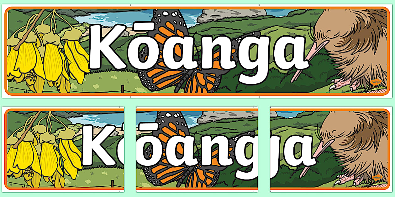 New Zealand Spring Display Banner (Hecho por educadores)