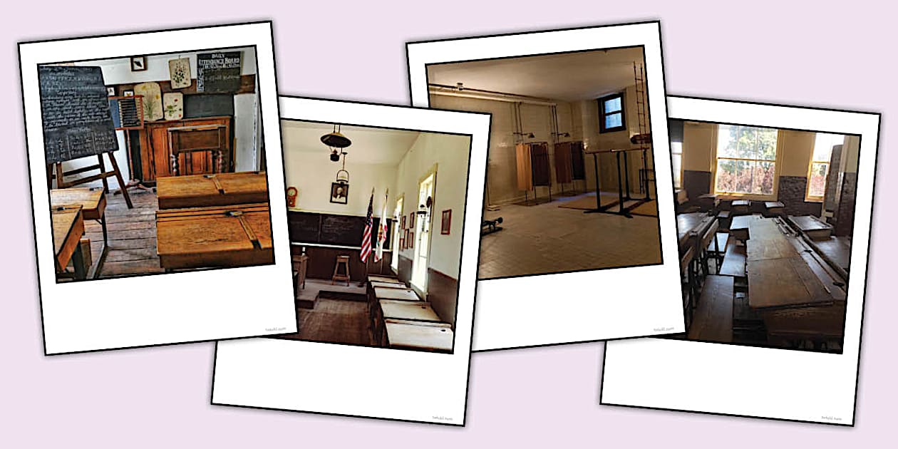 Victorian School Instant Photo Style Display Images - Twinkl