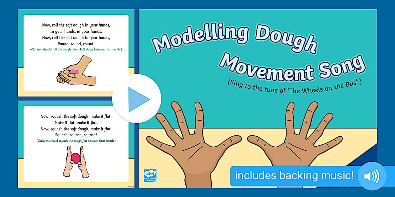 Modelling Dough Movement Song PowerPoint | Twinkl - Twinkl