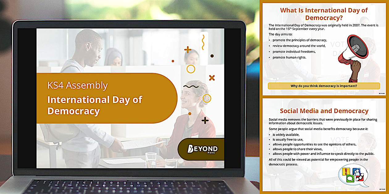 Democracy Assembly PowerPoint for KS4 (creat de profesori)