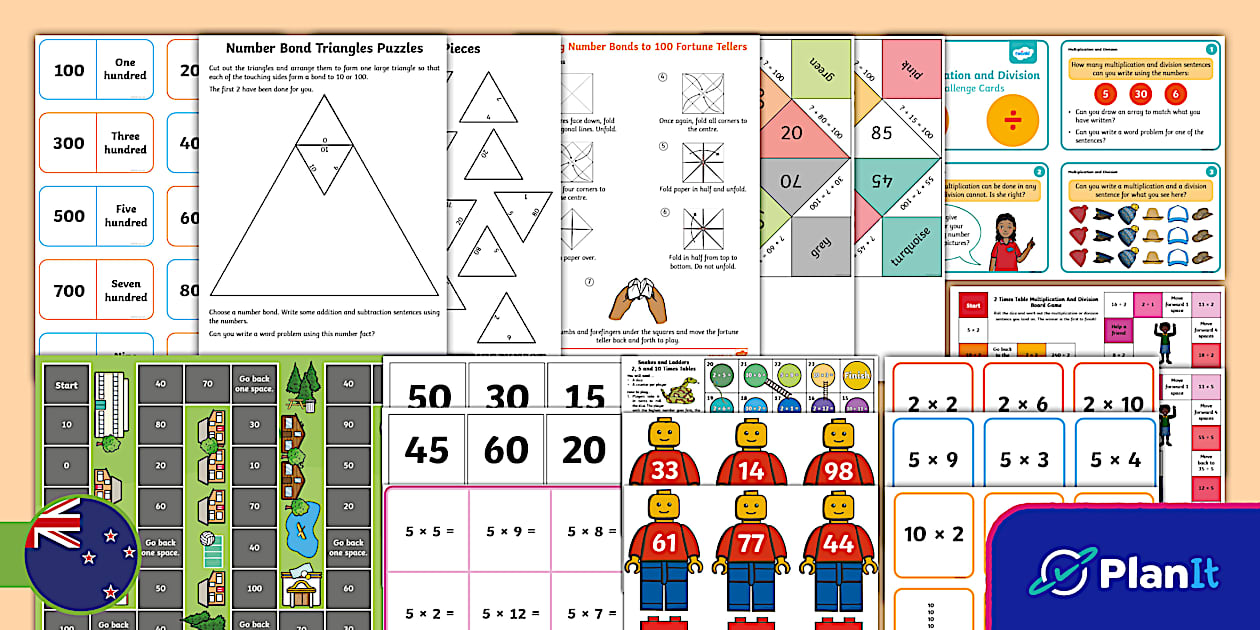 Phase 1 Basic Facts: Supporting Activity Pack (teacher made)