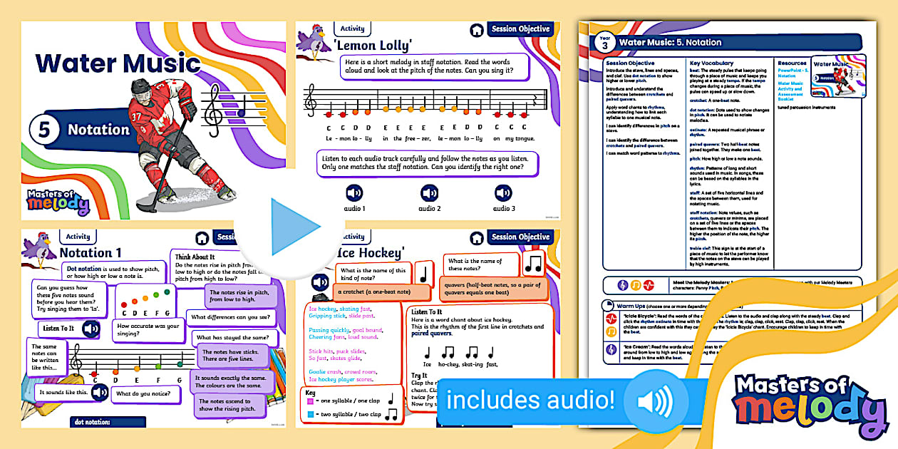 👉 Year 3 Water Music Session 5 (l'enseignant a fait)