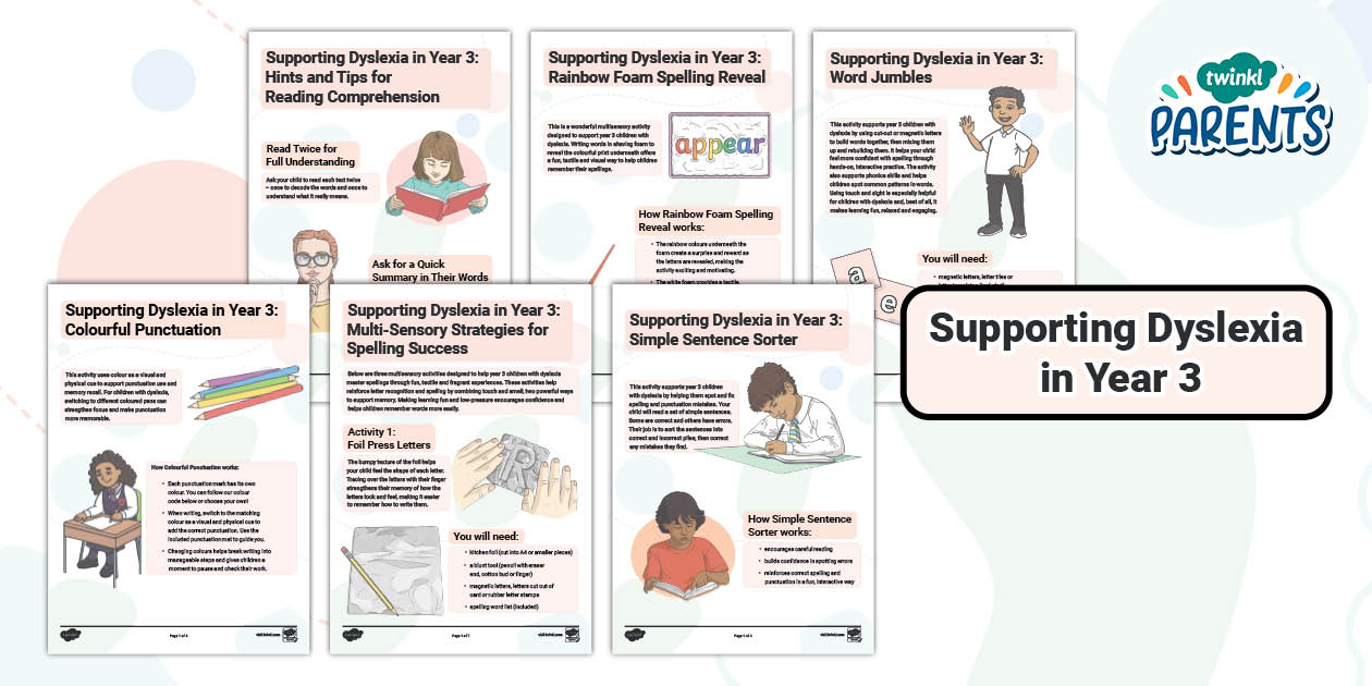Supporting Dyslexia in Year 3