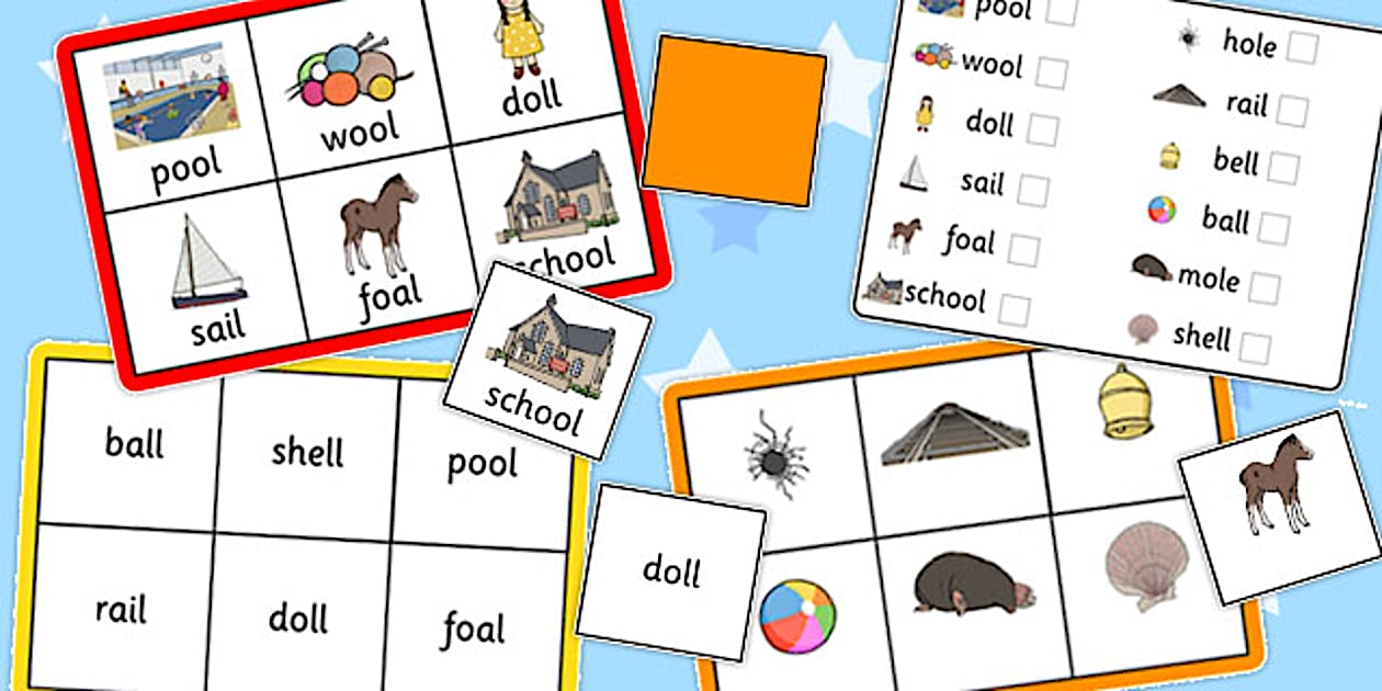 Final 'L' Sound Bingo (Teacher-Made) - Twinkl