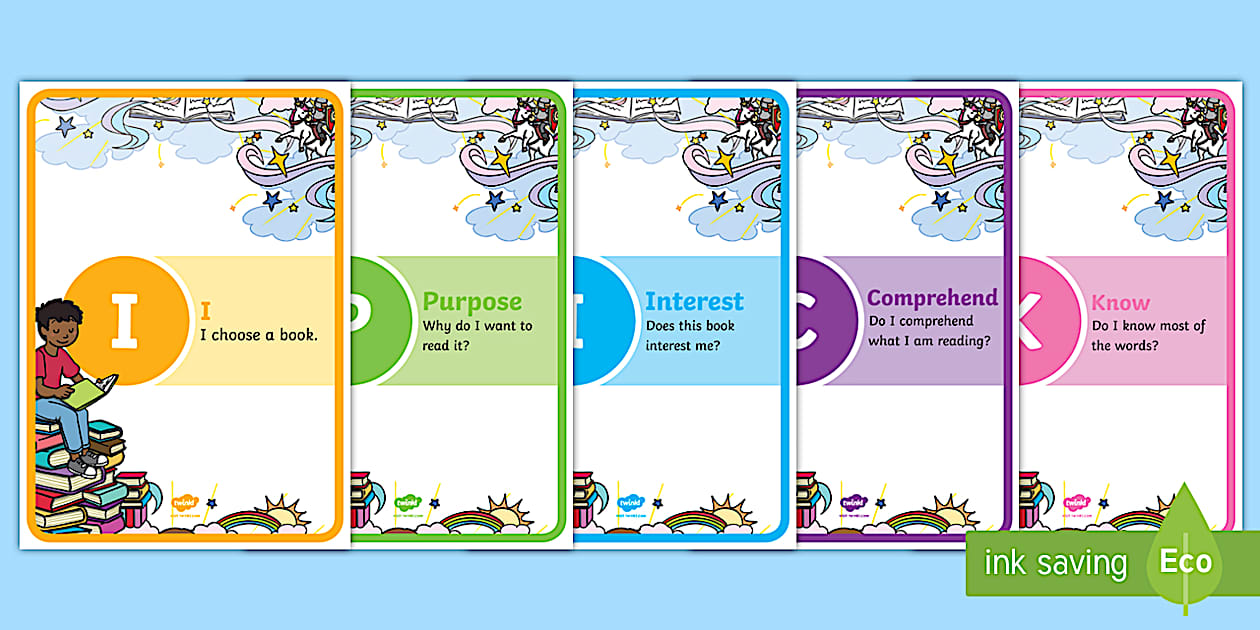 I PICK A4 Display Posters (teacher made) - Twinkl