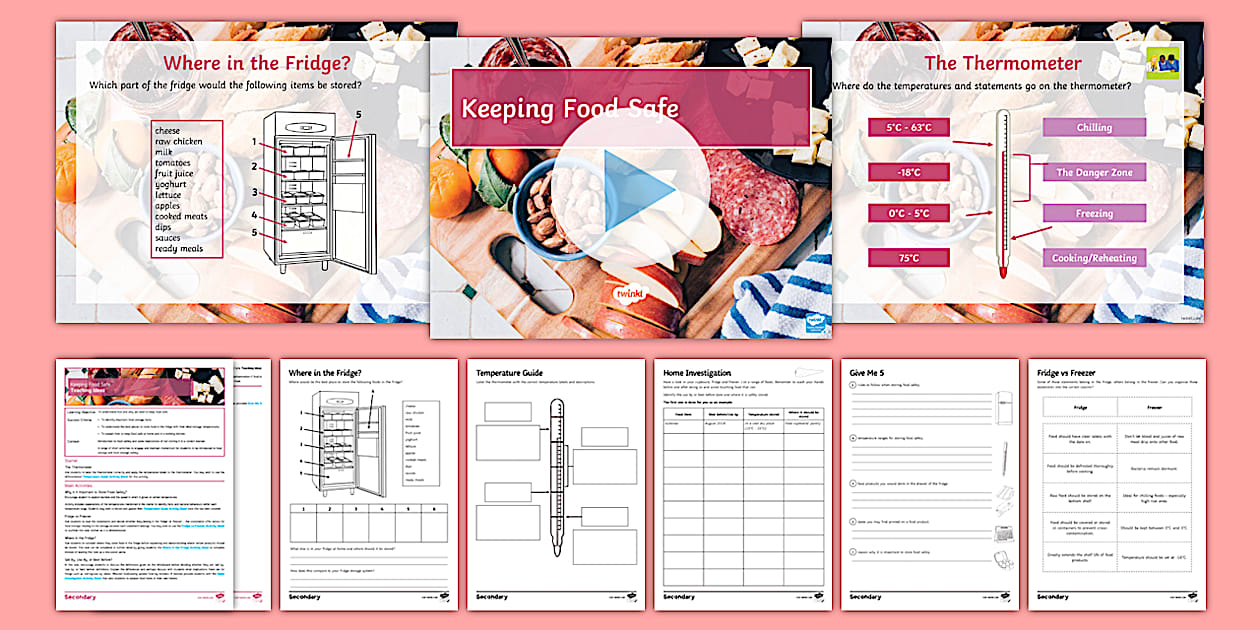 Keeping Food Safe Lesson Pack | Beyond (teacher made)