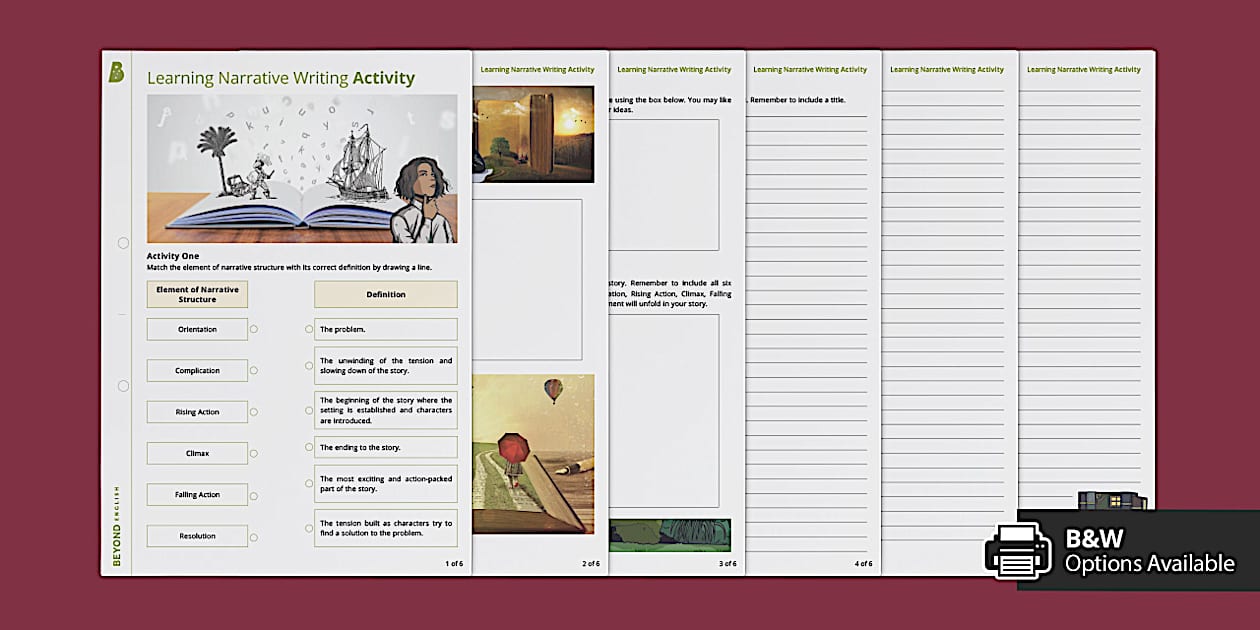 Learning Narrative Writing (ティーチャーメイド)