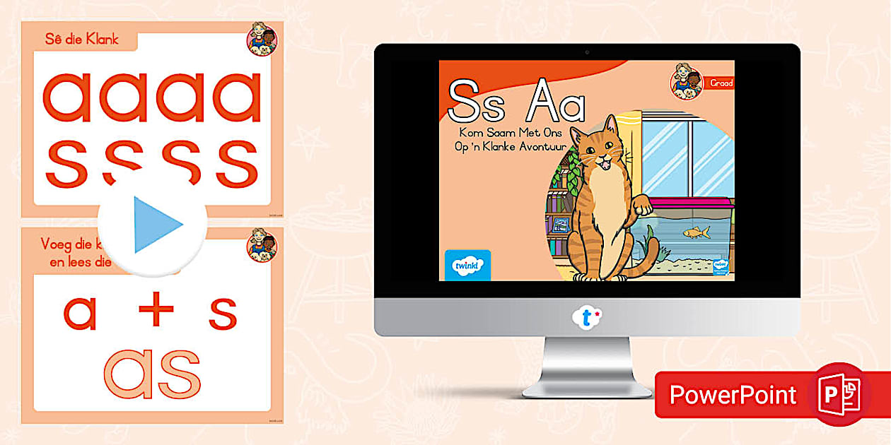 Graad 1 Klanke Lesaanbieding a, s (teacher made) - Twinkl