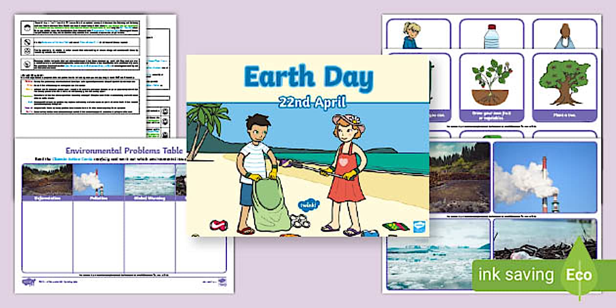 Earth Day KS1 Lesson Pack - Events and Awareness Days