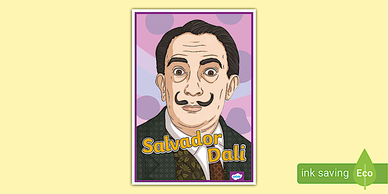 Salvador Dali Display Poster (teacher made) - Twinkl