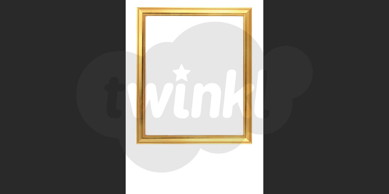 photograph border template