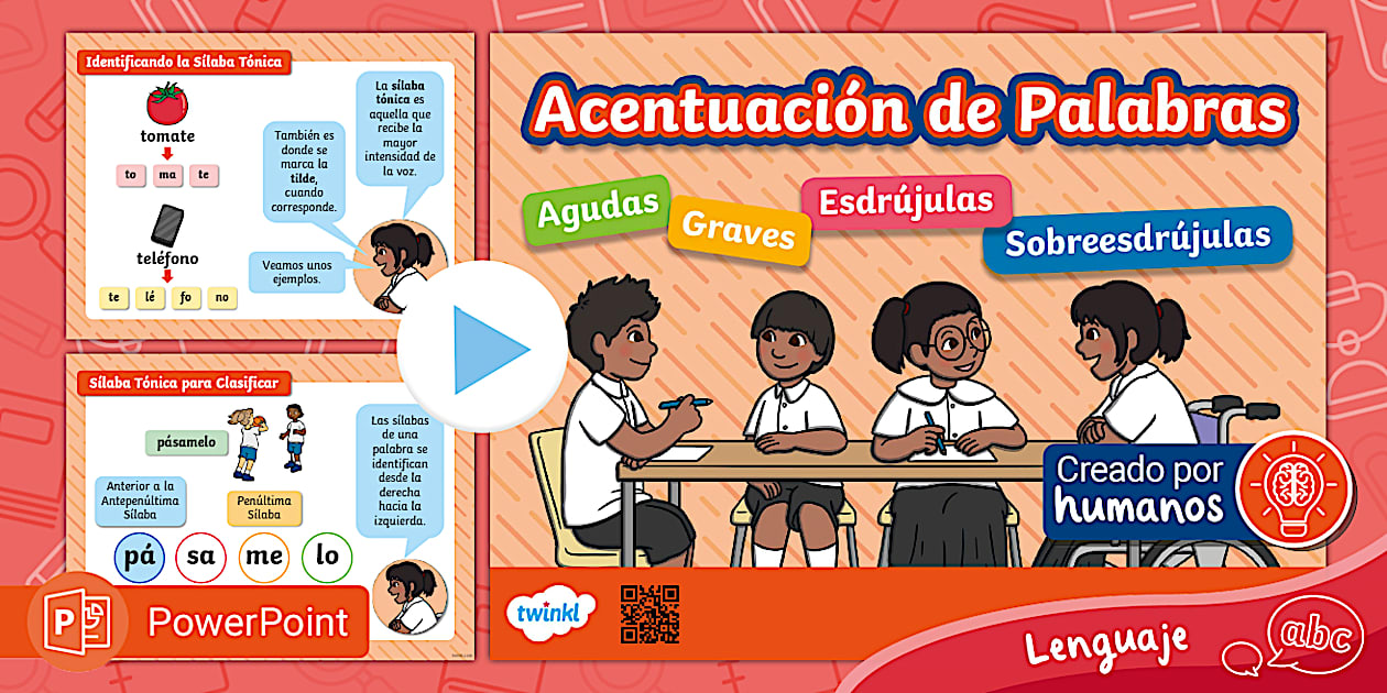 powerpoint | PPT | agudas | graves | esdrújulas | lenguaje