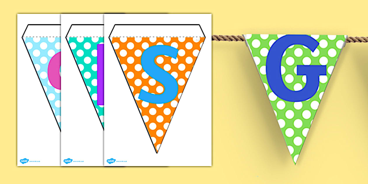 Editable SPaG Display Bunting (professor feito) - Twinkl