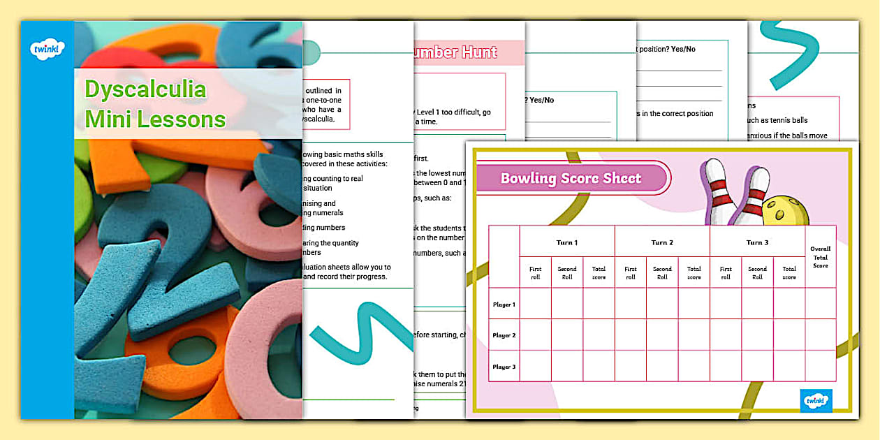 SEND: Dyscalculia Mini Lessons (teacher made) - Twinkl