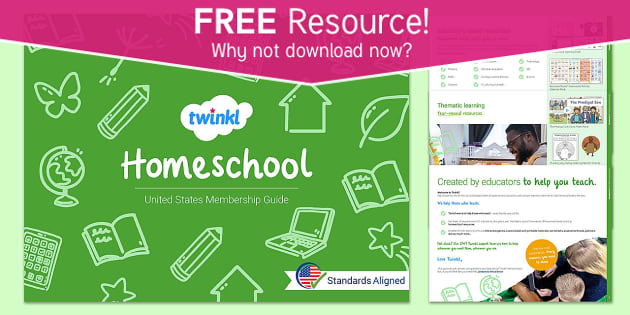 FREE Homeschool Membership Guide (professor feito) - Twinkl