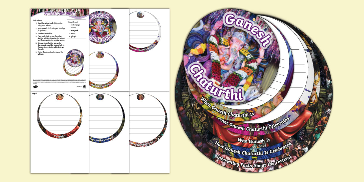 Ganesh Chaturthi Circles Booklet