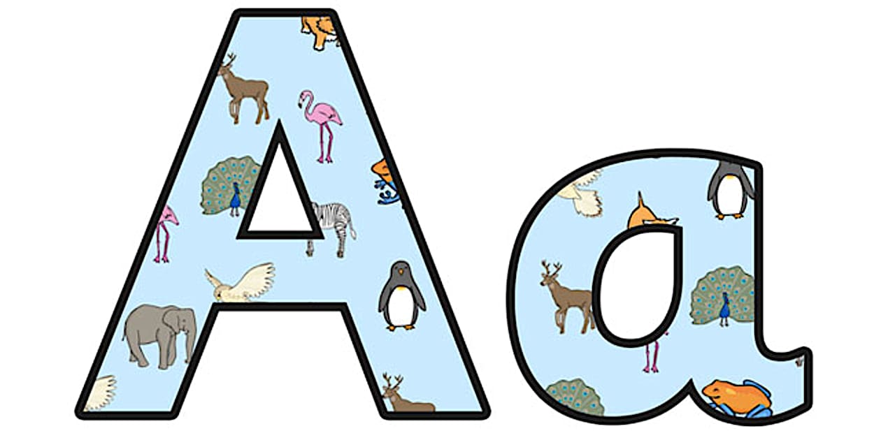 Adaptation Lowercase Display Lettering - Twinkl