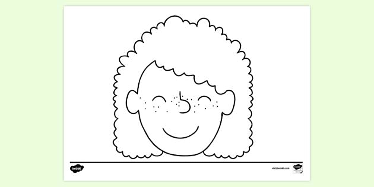 Dylan Mask Colouring Sheet | Colouring Sheets - Twinkl