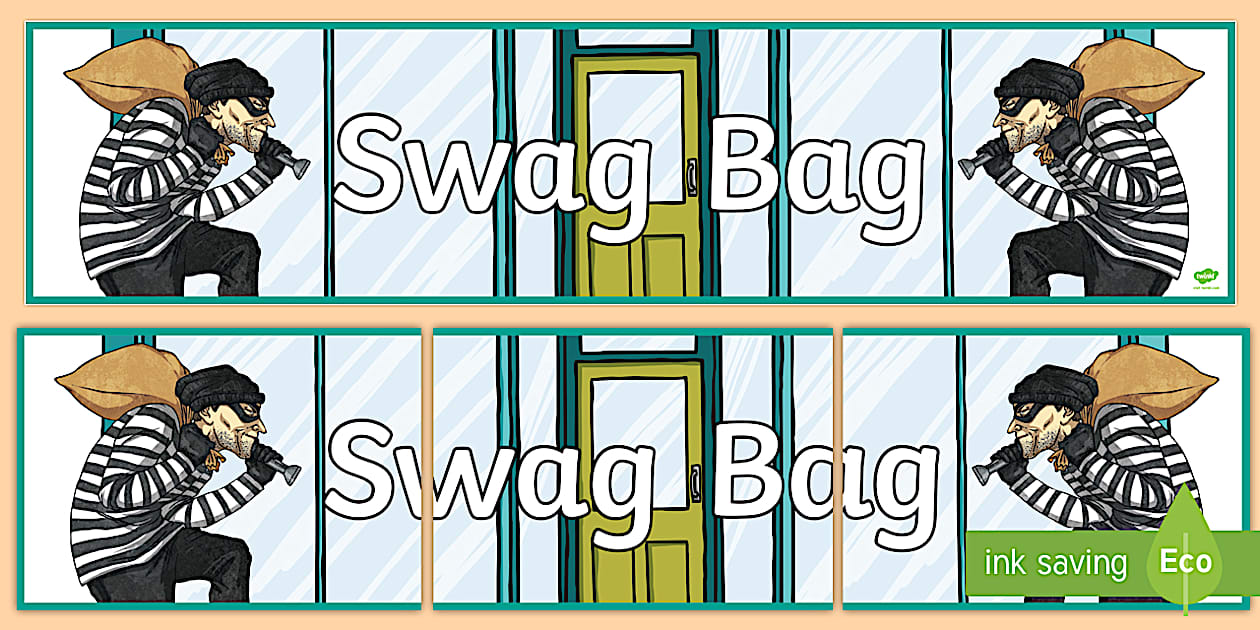 Swag Bag Display Banner (teacher made) - Twinkl
