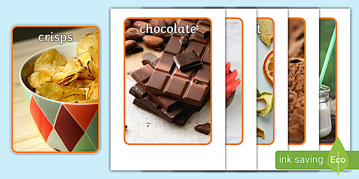 Snack Display Photo Pack (teacher made) - Twinkl