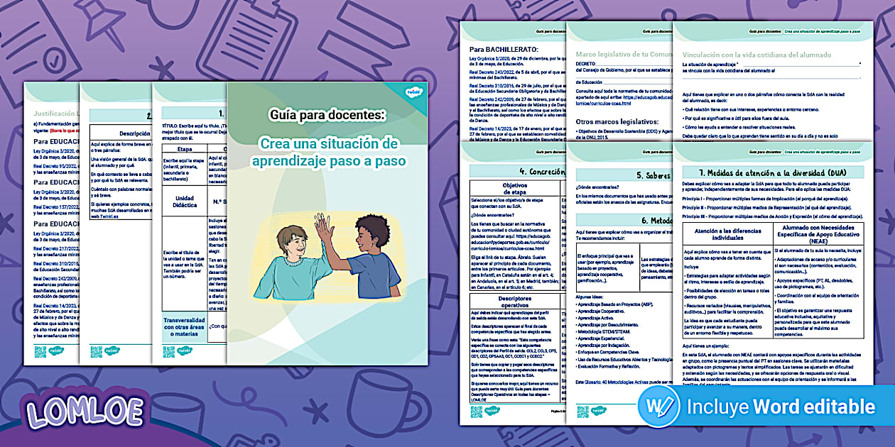 Guía para docentes: Crea una situación de aprendizaje paso a paso