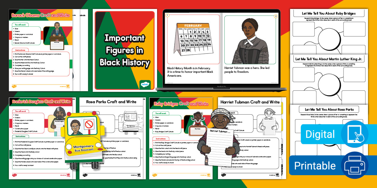 Black History Month Social Studies Bundle - Twinkl