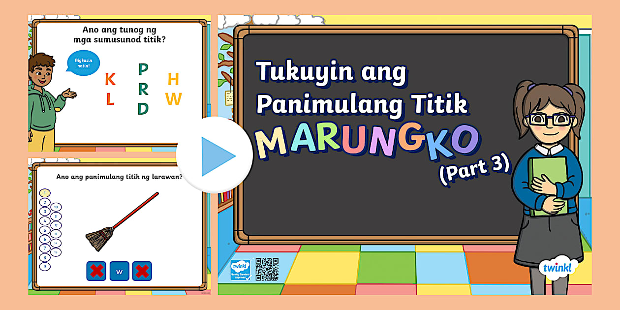 Panimulang Titik PowerPoint Game Part 3 (Marungko) | Twinkl