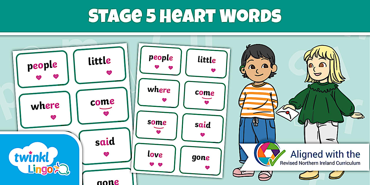 Stage 5 Heart Words