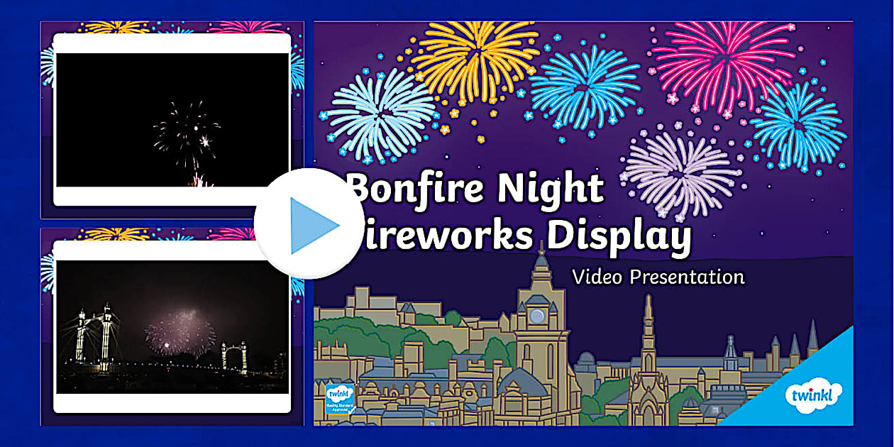 Fireworks Bonfire Night Video | KS1 Resources | Twinkl