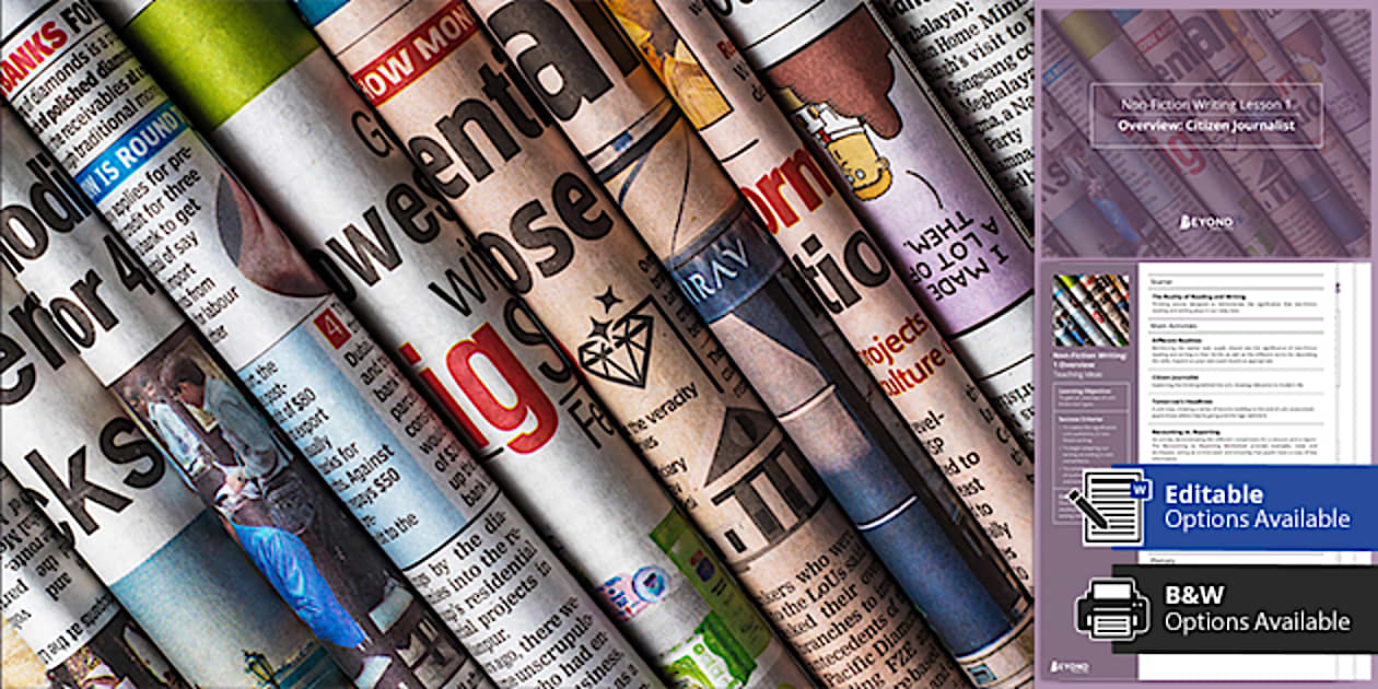 Non-Fiction Writing Resources Overview | Beyond English
