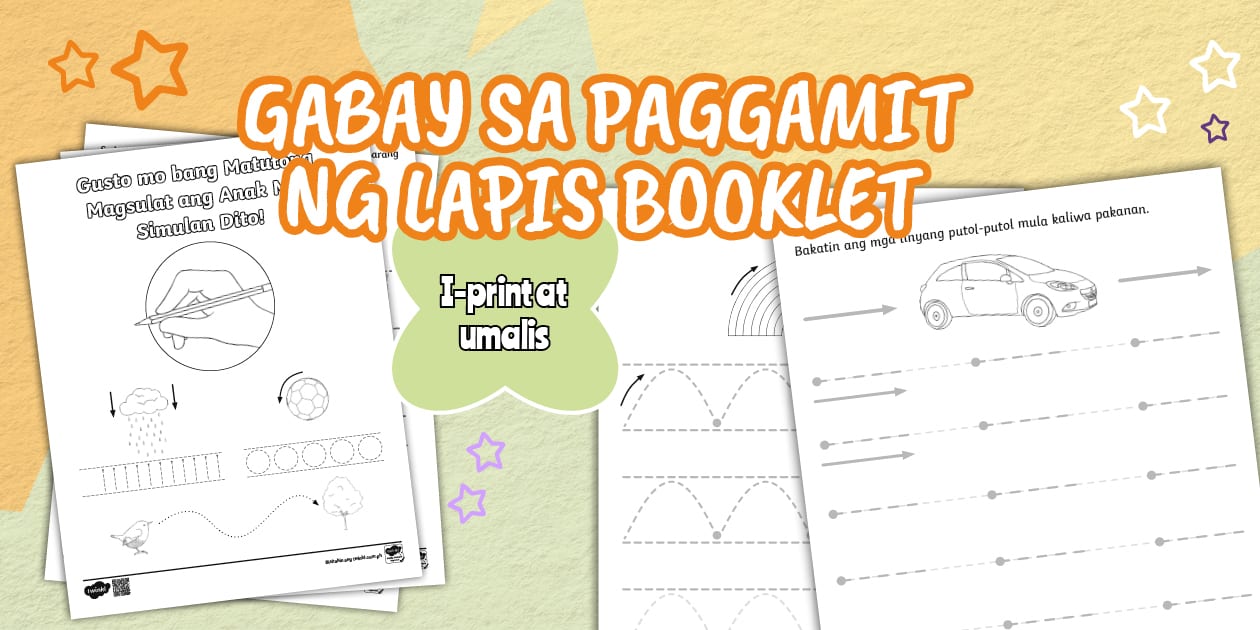 Gabay sa Paggamit ng Lapis Booklet