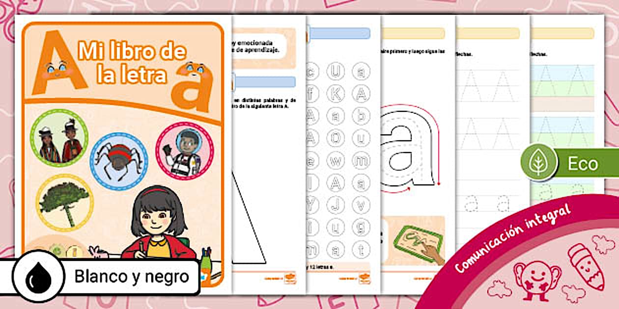 Cuadernillo A | Vocales | Chile (Hecho por educadores)