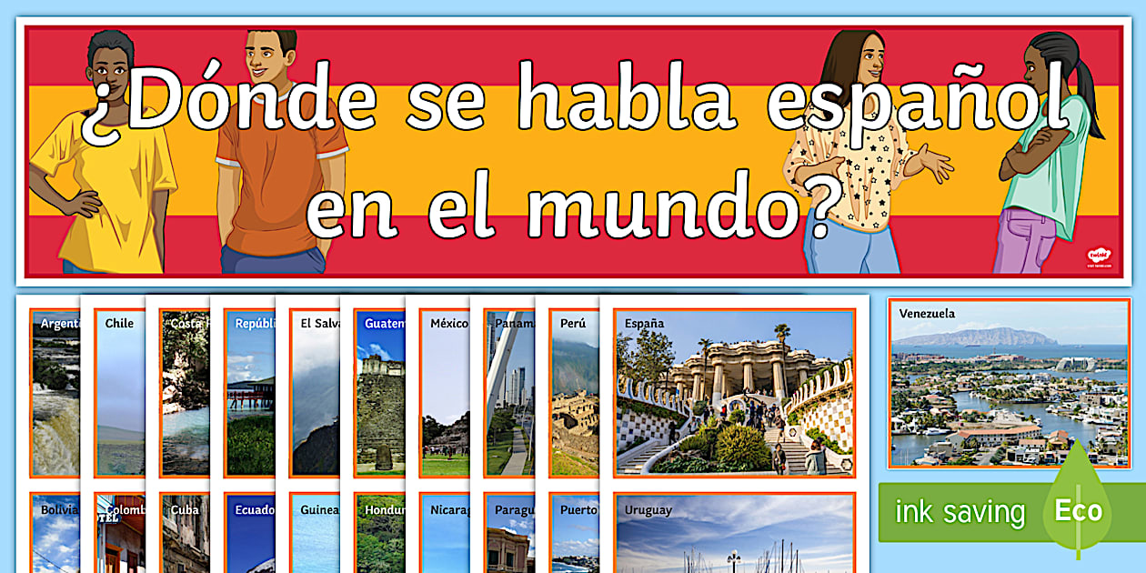 Spanish-Speaking Countries Display Pack - Twinkl