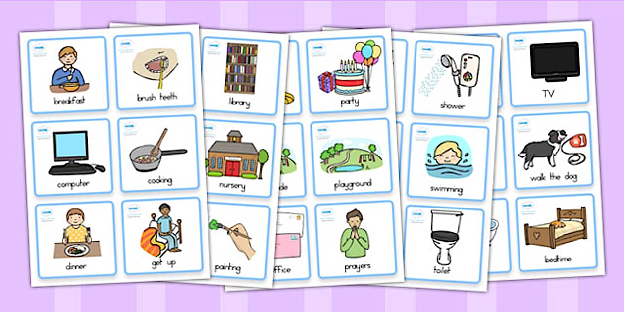 Visual Timetable For Home (teacher made) - Twinkl