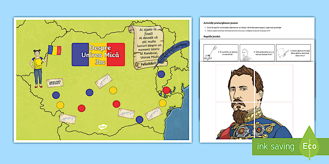 Despre Unirea Principatelor din 24 ianuarie 1859 - Joc