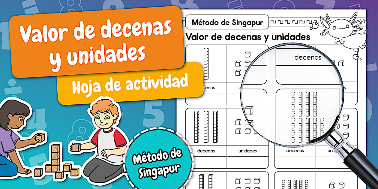 Valor de decenas y unidades