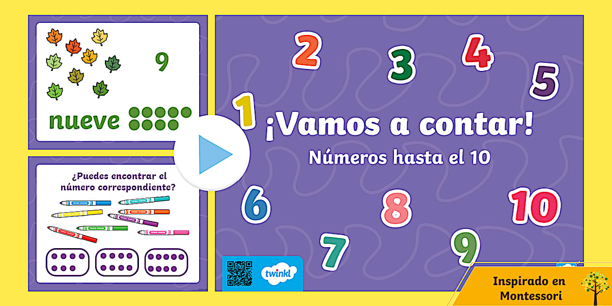 PowerPoint: Vamos a contar (Teacher-Made) - Twinkl
