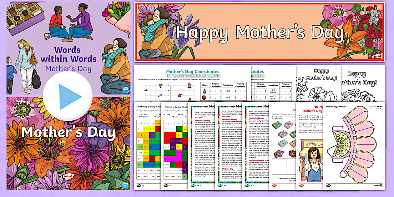 UKS2 Mother's Day Resource Pack (teacher made) - Twinkl