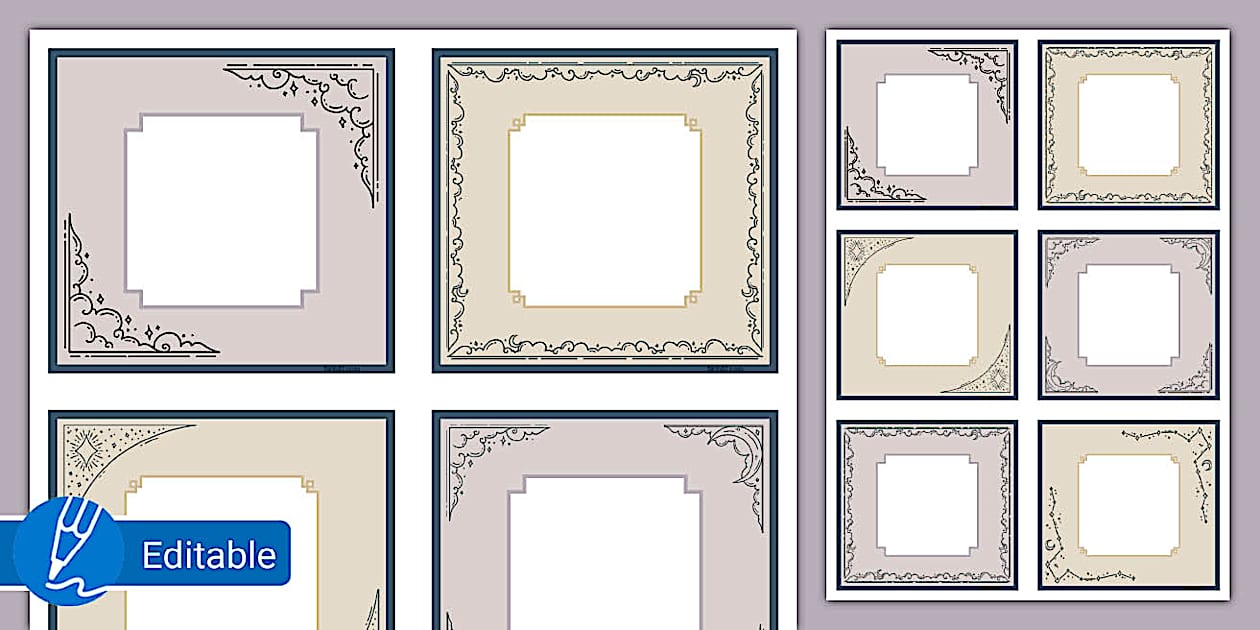 Celestial Themed Editable Peg Labels (teacher made) - Twinkl