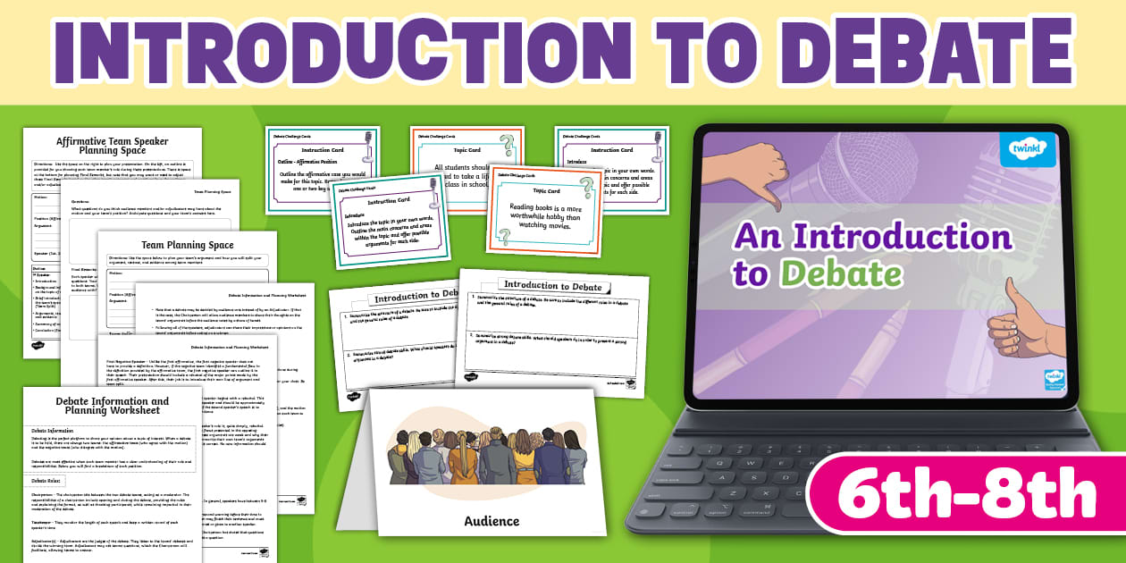 Introduction to Debate Lesson Pack | ELA | Twinkl USA