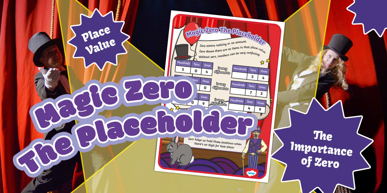 Magic Zero The Placeholder Classroom Display Poster