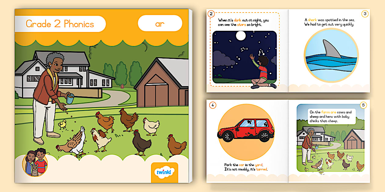Grade 2 Phonics eBook: ar (teacher made) - Twinkl