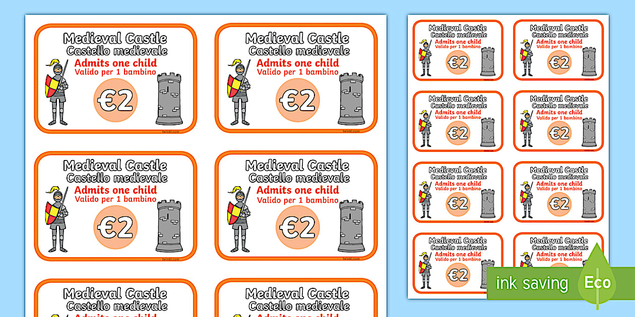 Medieval Castle Role-Play Tickets English/Italian - Medieval Castle ...