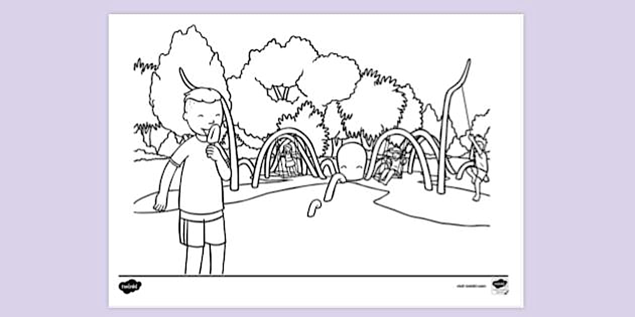 Printable Colouring Page for March | Colouring Pages