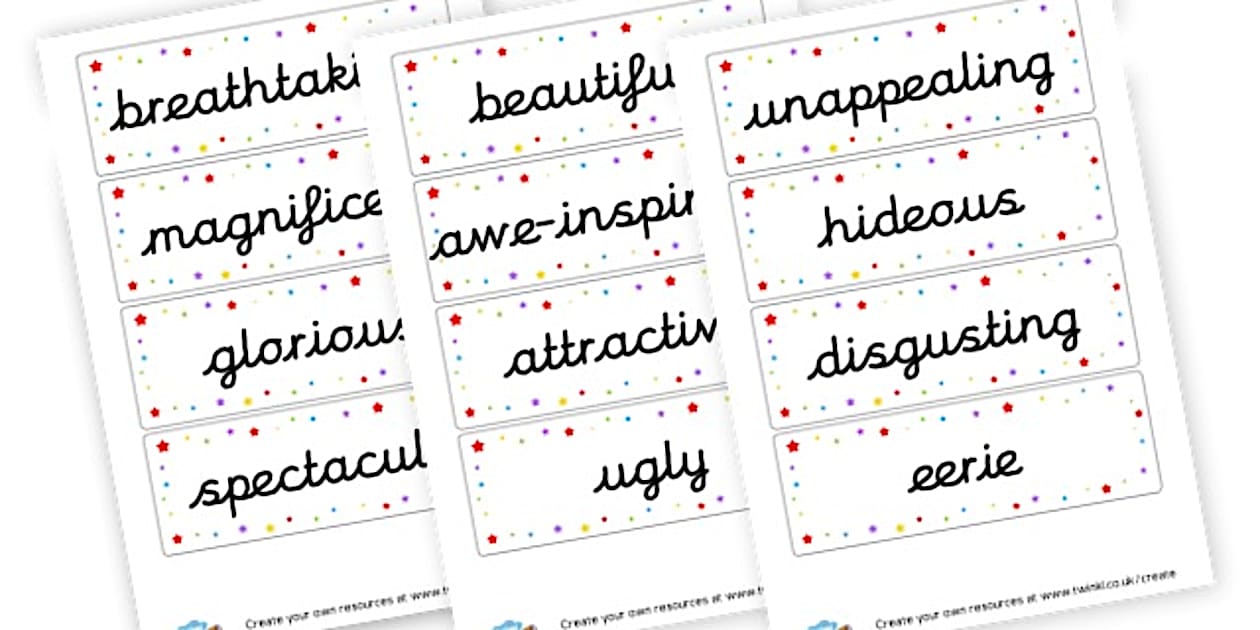 Setting Description Cards (teacher made) - Twinkl