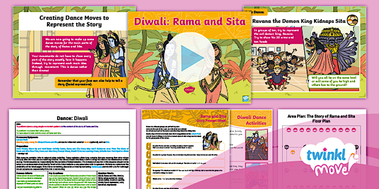 Diwali Dance Lesson - KS1 - Twinkl Move Resources - Twinkl
