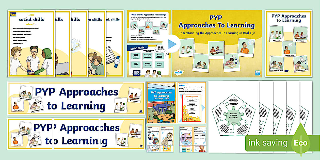 PYP Approaches To Learning (ATL’s) Resource Pack - Twinkl