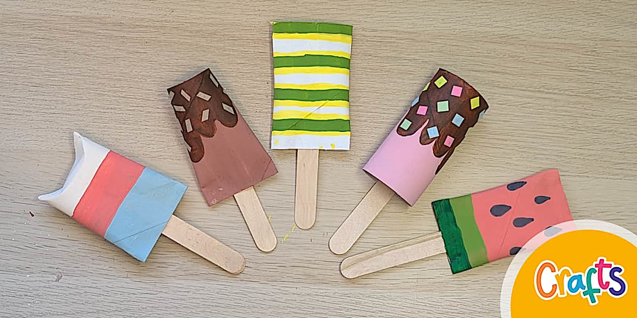 Manualidad: Polos con tubos de cartón - Twinkl Crafts